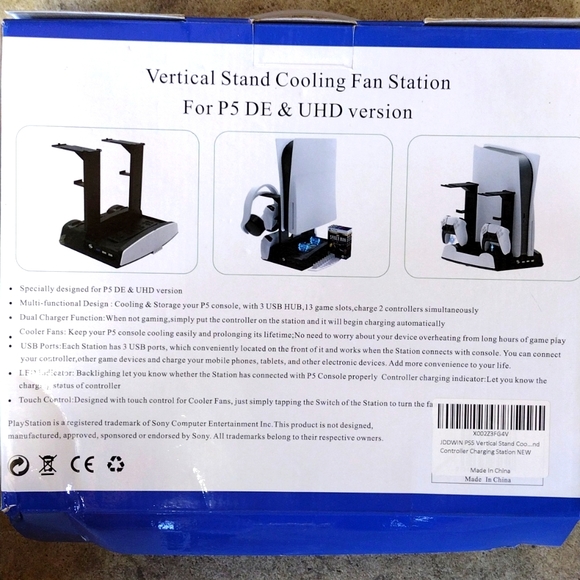 JYS | Video Games & Consoles | Vertical Stand Cooling Fan Station For ...